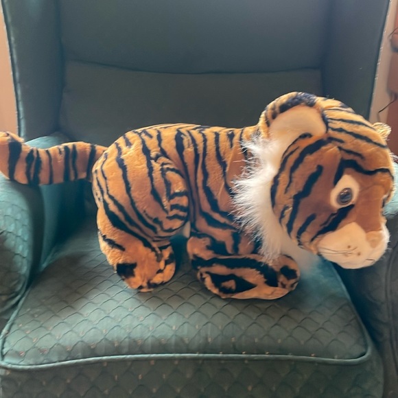 CWC | Toys | Large Stuffed Tiger Imported By Cwc | Poshmark